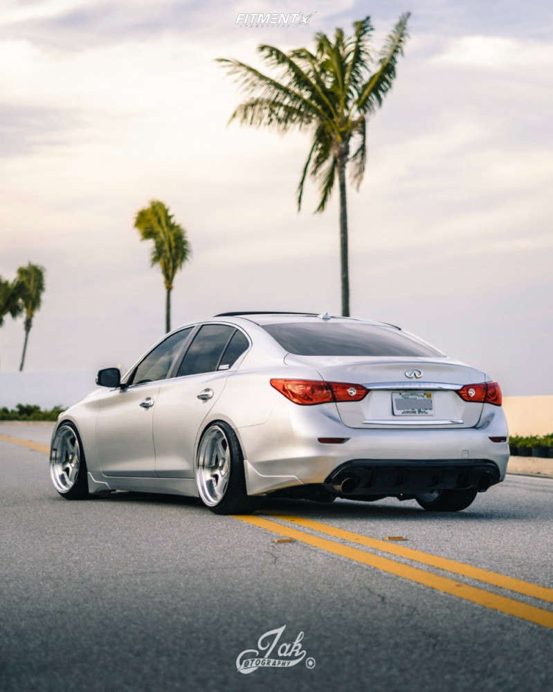 2016 INFINITI Q50 Premium with 19x10.5 Aodhan Ah03 and Achilles 235x35 ...