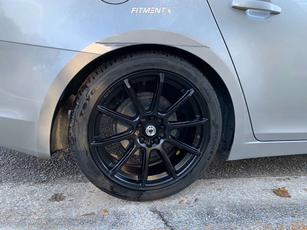 2014 Chevrolet Cruze LS with 18x8 Konig Control and Toyo Tires 235x40 ...