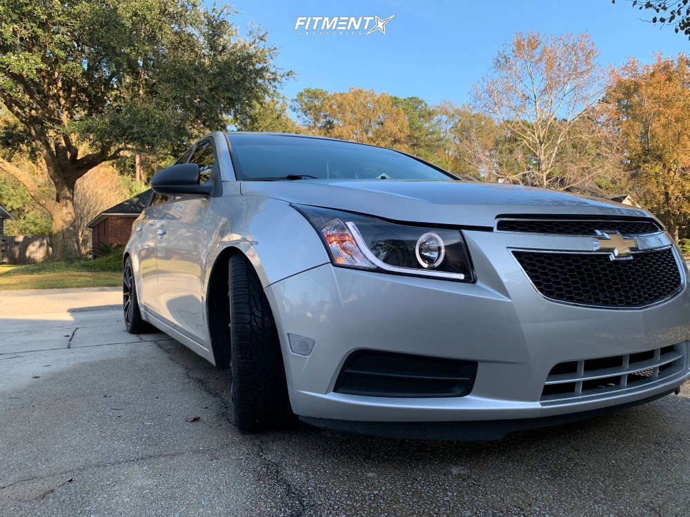 2014 Chevrolet Cruze LS with 18x8 Konig Control and Toyo Tires 235x40 ...