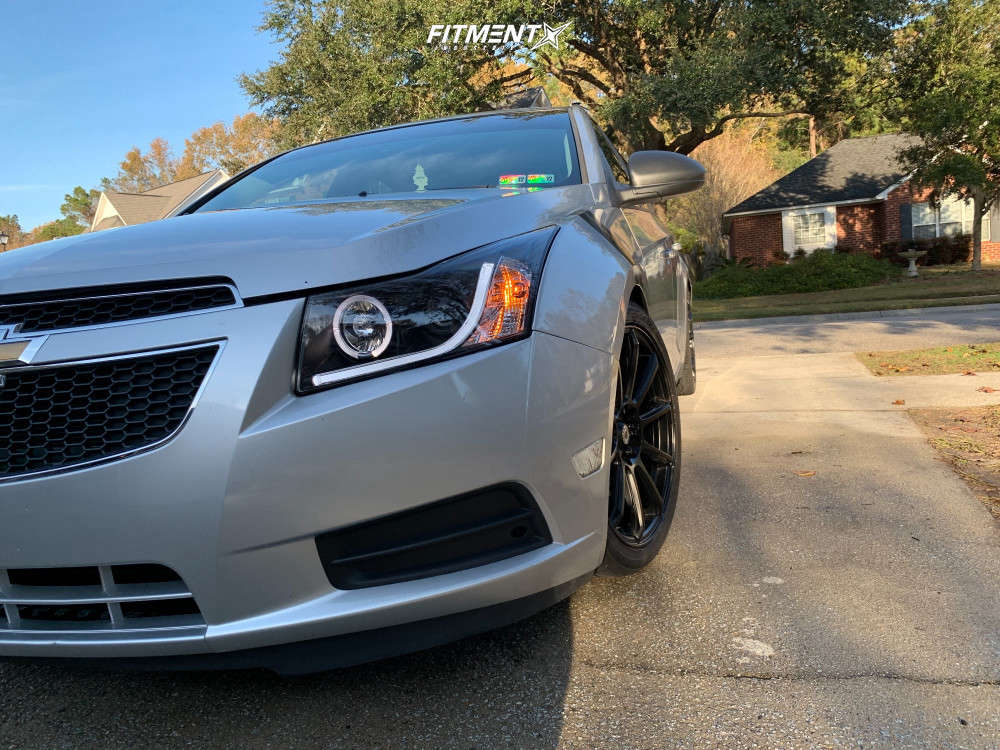 2014 Chevrolet Cruze LS with 18x8 Konig Control and Toyo Tires 235x40 ...