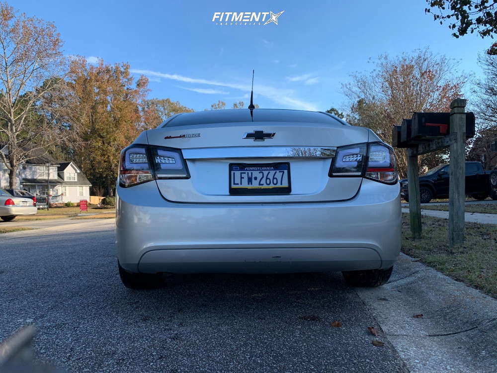 2014 Chevrolet Cruze LS with 18x8 Konig Control and Toyo Tires 235x40 ...