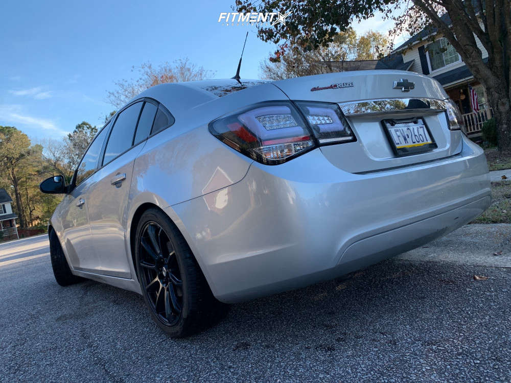 2014 Chevrolet Cruze LS with 18x8 Konig Control and Toyo Tires 235x40 ...