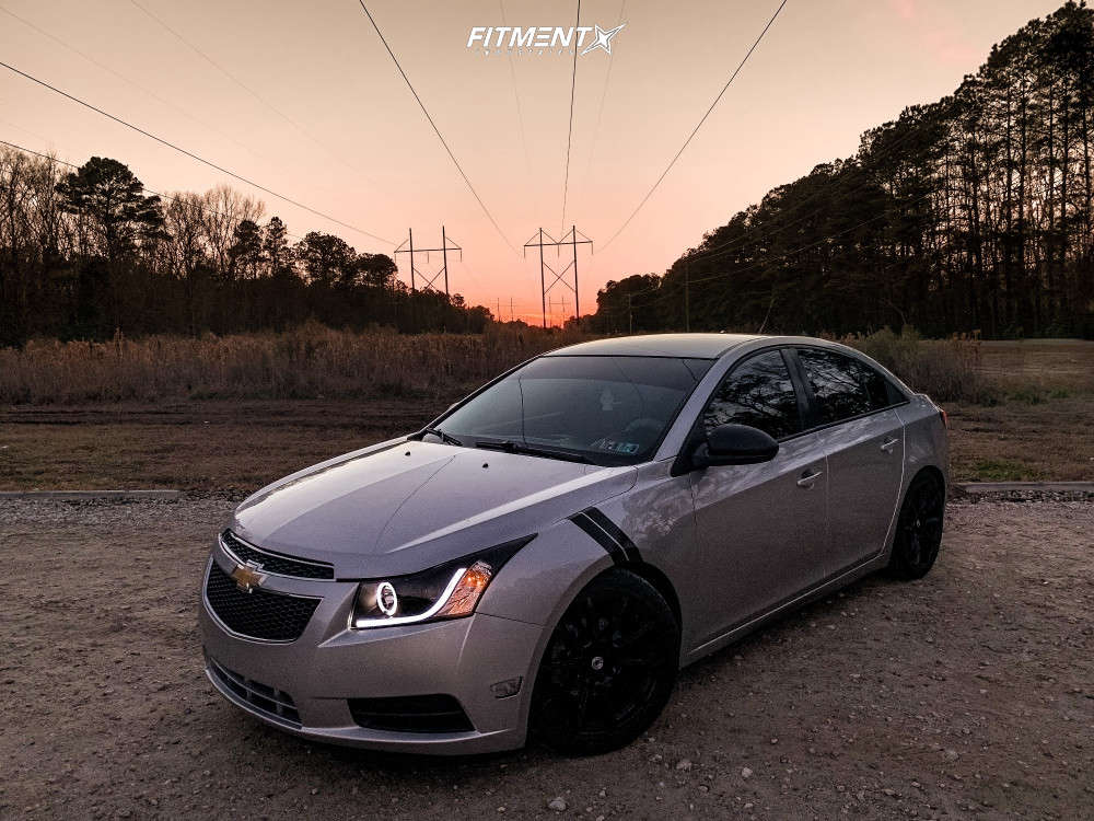 2014 Chevrolet Cruze LS with 18x8 Konig Control and Toyo Tires 235x40 ...