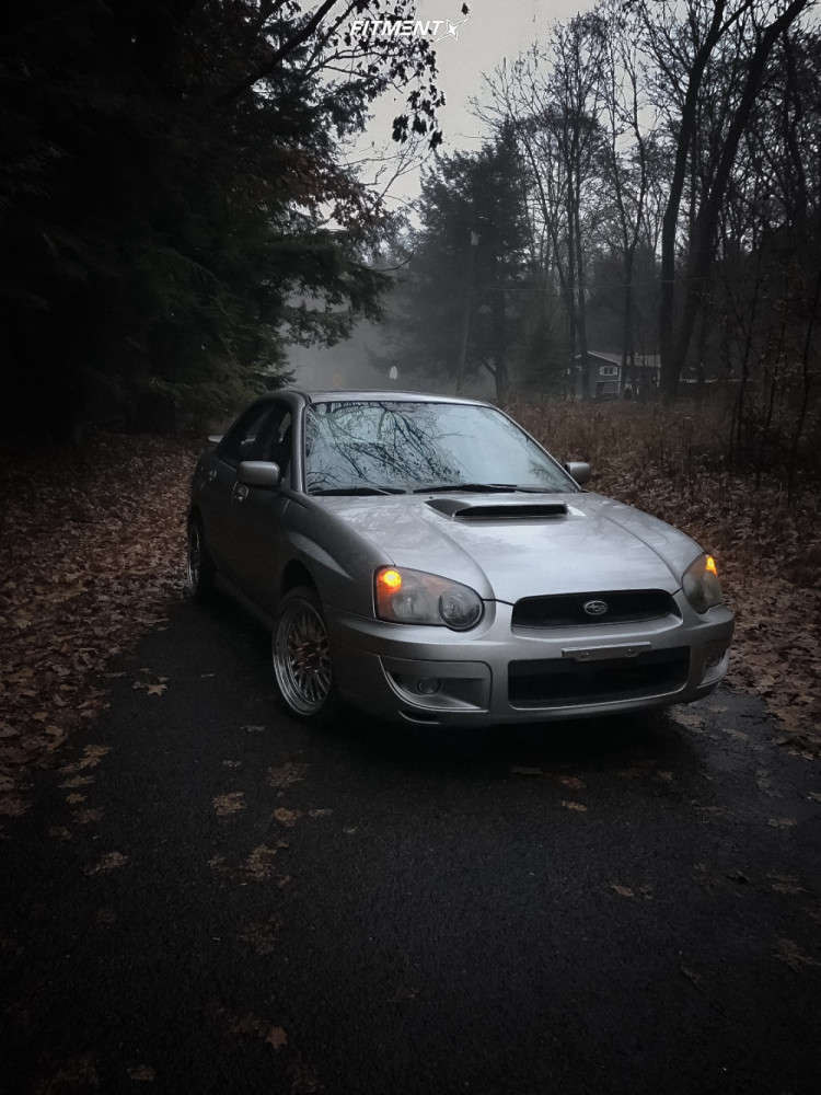 2005 Subaru WRX Base with 17x9.5 XXR 531 and Falken 225x30 on Stock ...