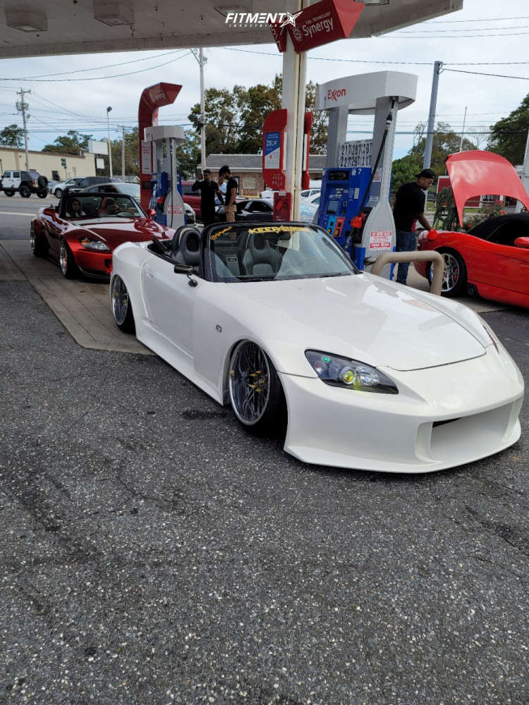 2002 Honda S2000 Base with 18x10.5 Weds Borphe and Federal 245x35 on ...