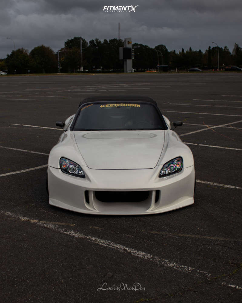 2002 Honda S2000 Base with 18x10.5 Weds Borphe and Federal 245x35 on ...