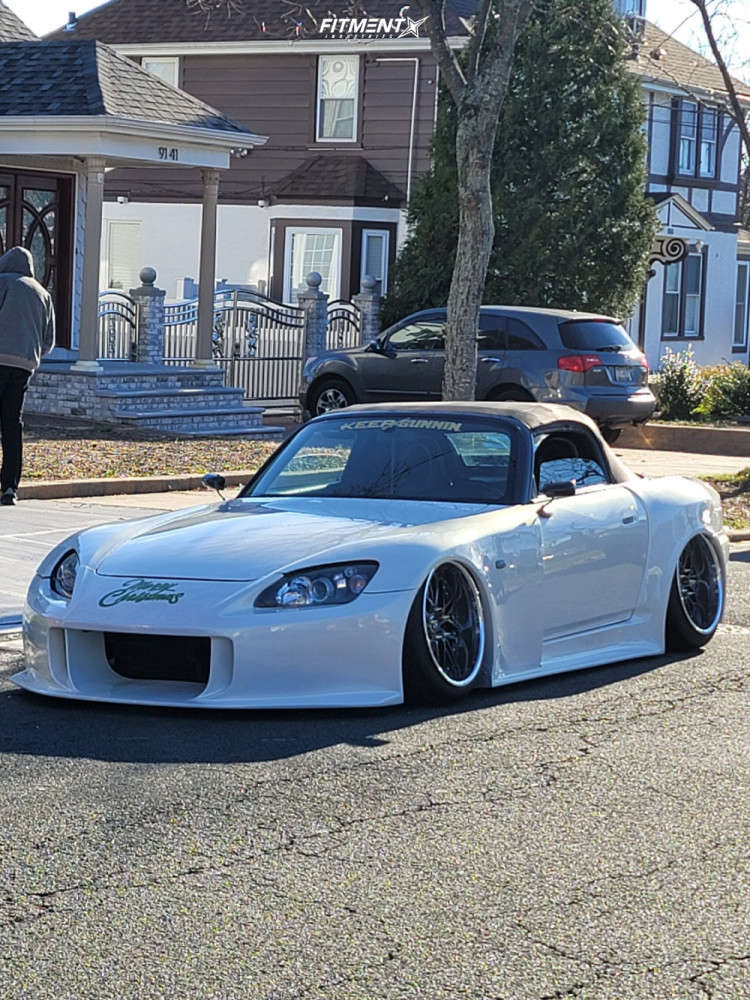 2002 Honda S2000 Base with 18x10.5 Weds Borphe and Federal 245x35 on ...