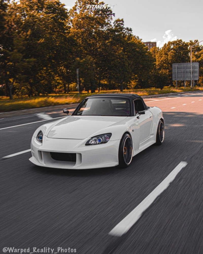 2002 Honda S2000 Base with 18x10.5 Weds Borphe and Federal 245x35 on ...