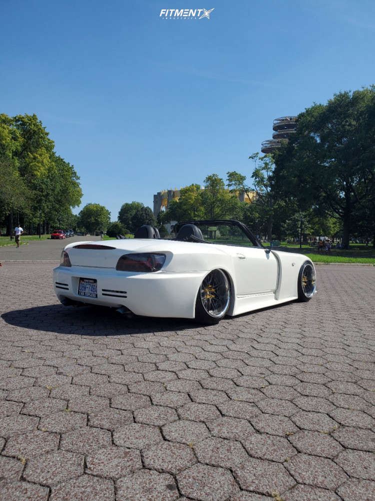 2002 Honda S2000 Base with 18x10.5 Weds Borphe and Federal 245x35 on ...