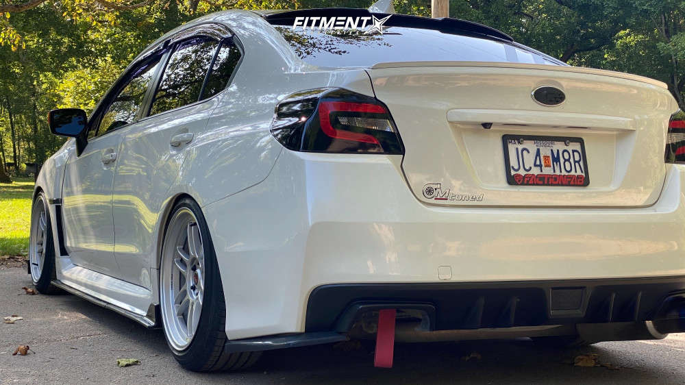 2015 Subaru WRX Base with 18x9.5 Enkei Rpf1 and Sumitomo 225x45 on ...