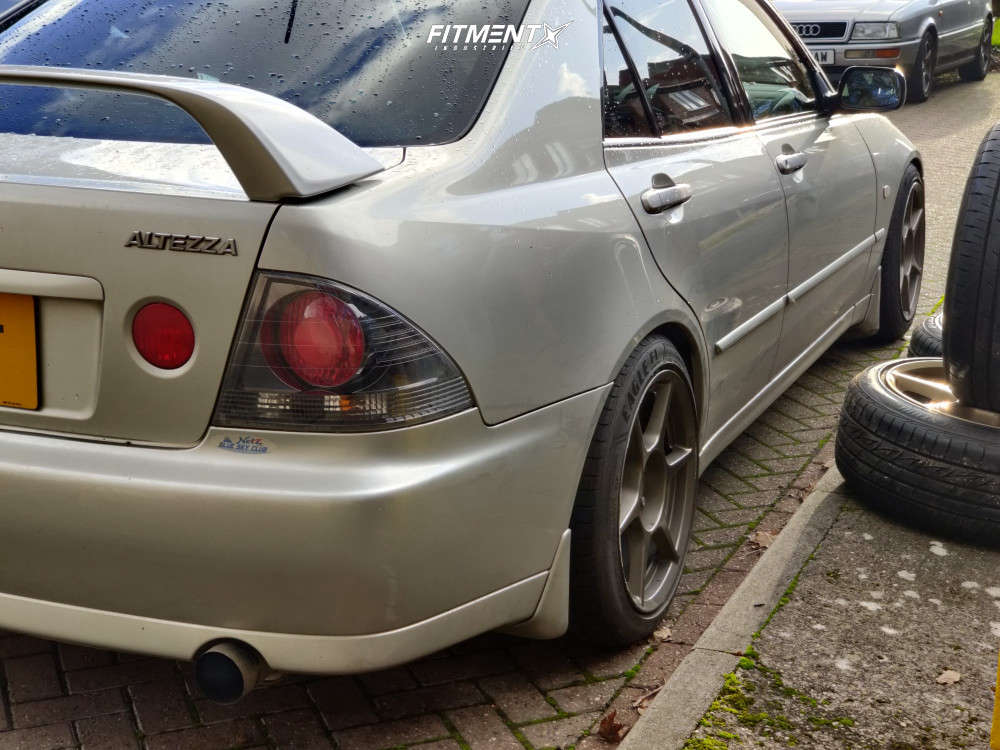 2004 Lexus IS300 Base with 17x9 Buddy Club P1 and Goodyear 225x45 on ...