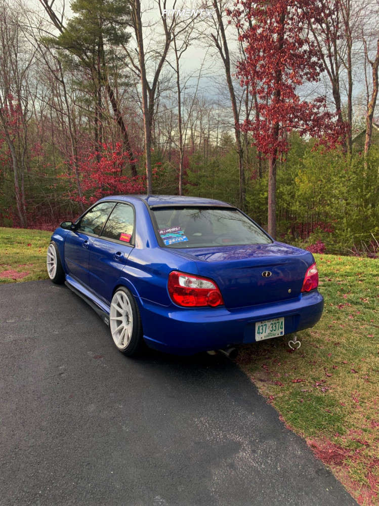 2004 Subaru WRX Base with 18x9.75 XXR 527 and Nankang 215x40 on ...