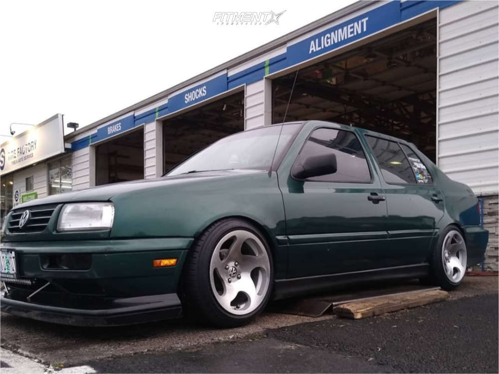1997 Volkswagen Jetta GL with 16x9 WatercooledIND Cc10 and Falken ...