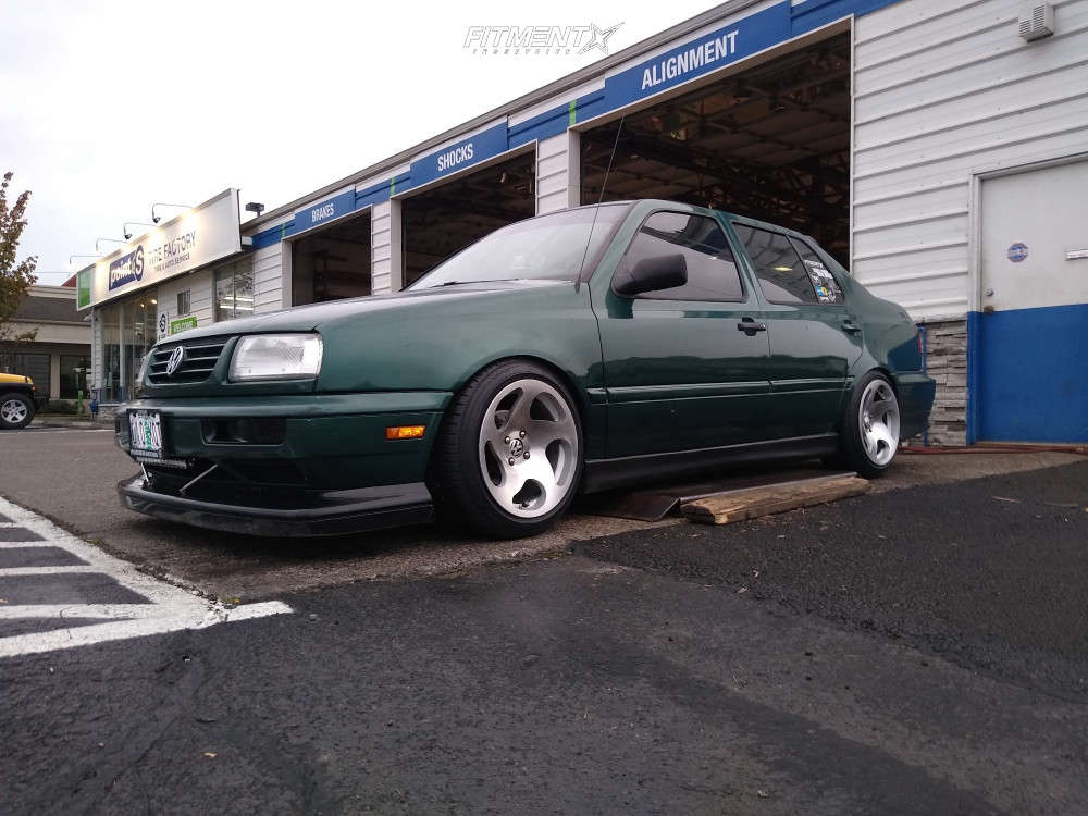1997 Volkswagen Jetta GL with 16x9 WatercooledIND Cc10 and Falken ...
