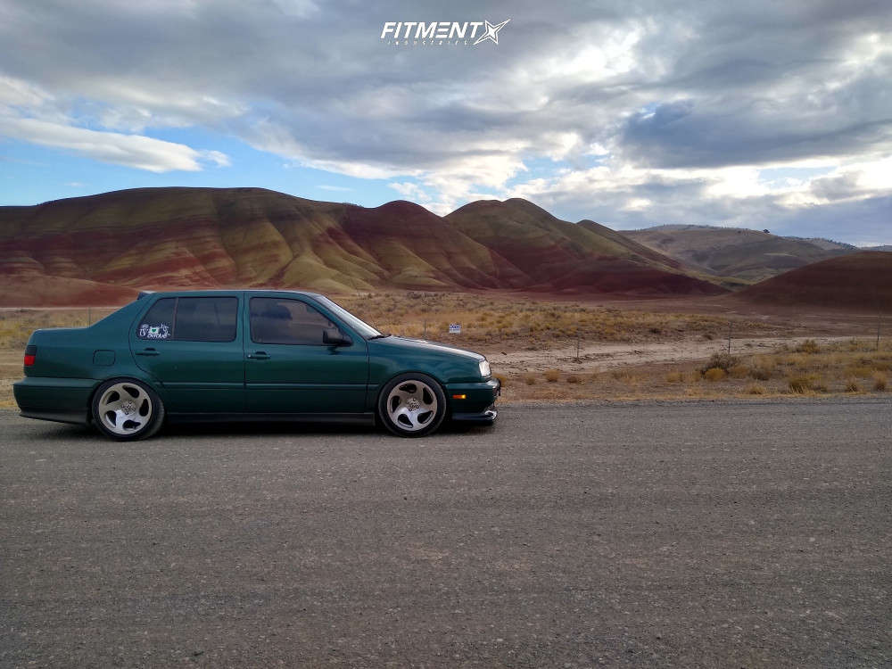 1997 Volkswagen Jetta GL with 16x9 WatercooledIND Cc10 and Falken ...