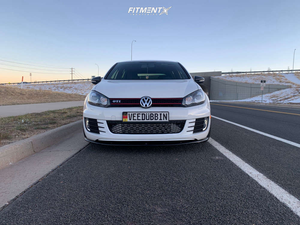 2013 Volkswagen GTI Base with 18x8.5 Konig Ampliform and Michelin ...