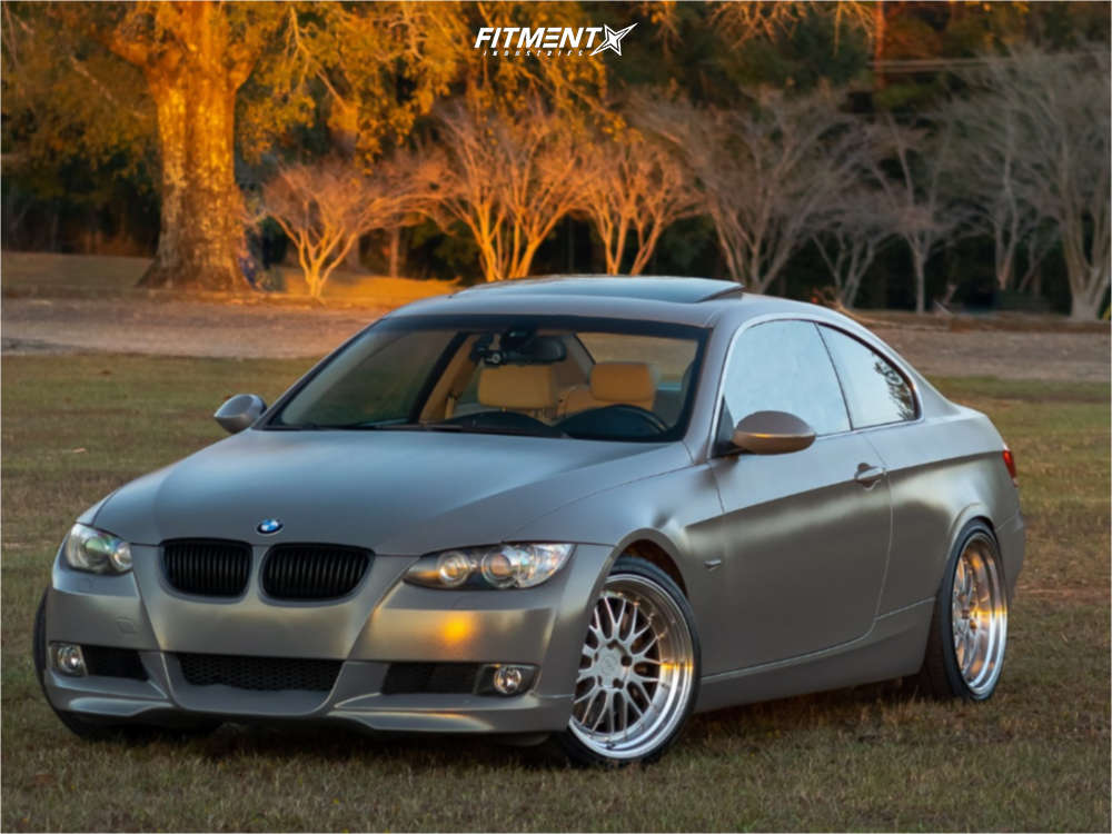2008 BMW 335i Base with 19x9.5 ESR Sr05 and Achilles 245x45 on Stock ...