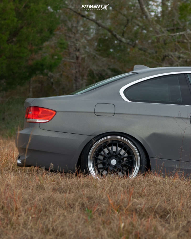 2008 BMW 335i Base with 19x9.5 ESR Sr05 and Achilles 245x45 on Stock ...