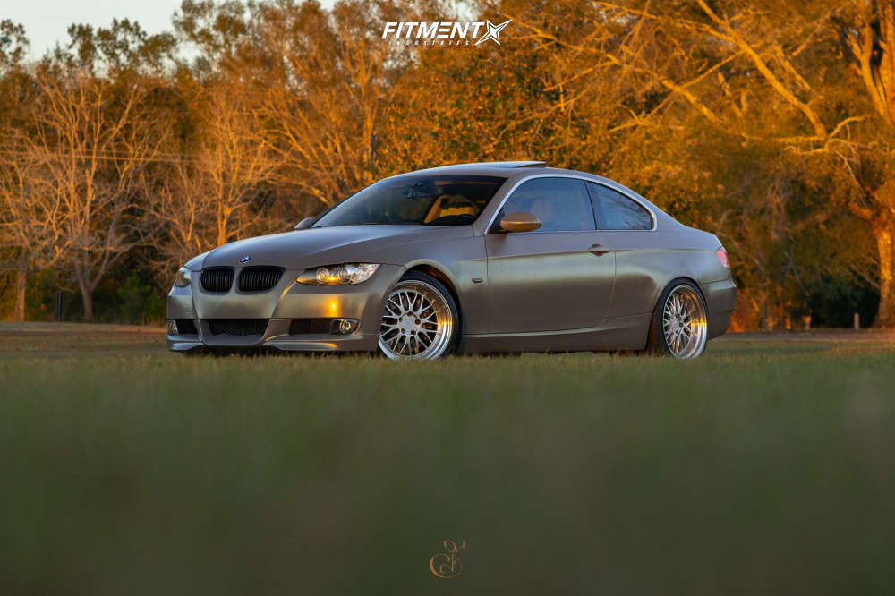 2008 BMW 335i Base with 19x9.5 ESR Sr05 and Achilles 245x45 on Stock ...