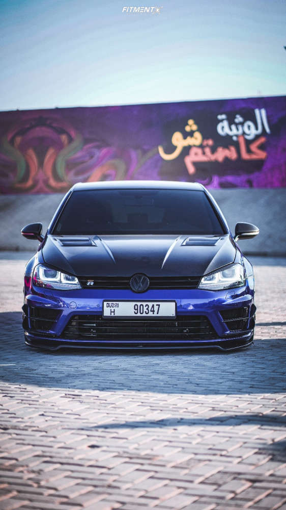 2016 Volkswagen Golf R Base with 19x8.5 Rotiform Six and Michelin ...