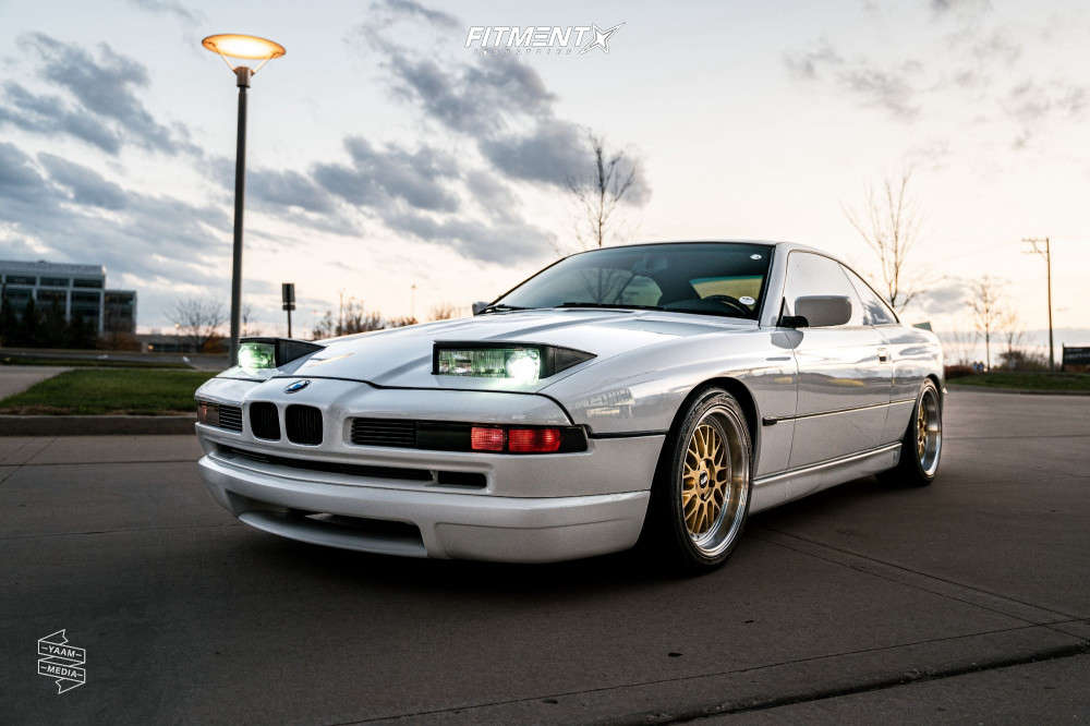 1995 BMW 840Ci Base with 19x9.5 STR STR 601 and Nexen 245x40 on ...