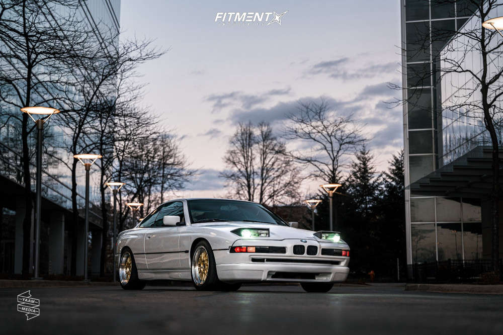 1995 BMW 840Ci Base with 19x9.5 STR STR 601 and Nexen 245x40 on ...