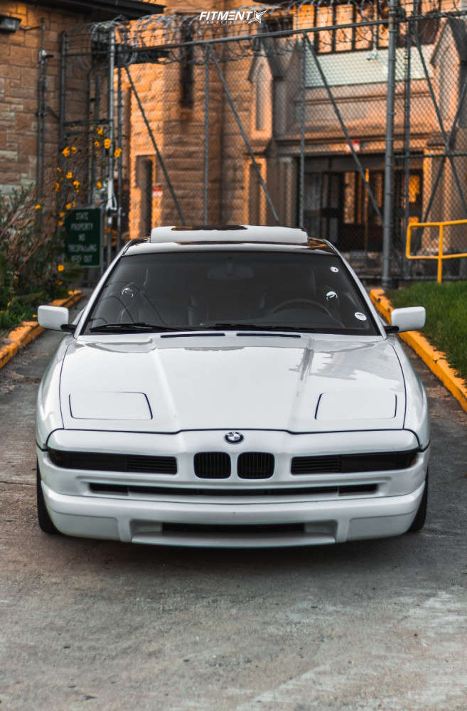 1995 BMW 840Ci Base with 19x9.5 STR STR 601 and Nexen 245x40 on ...