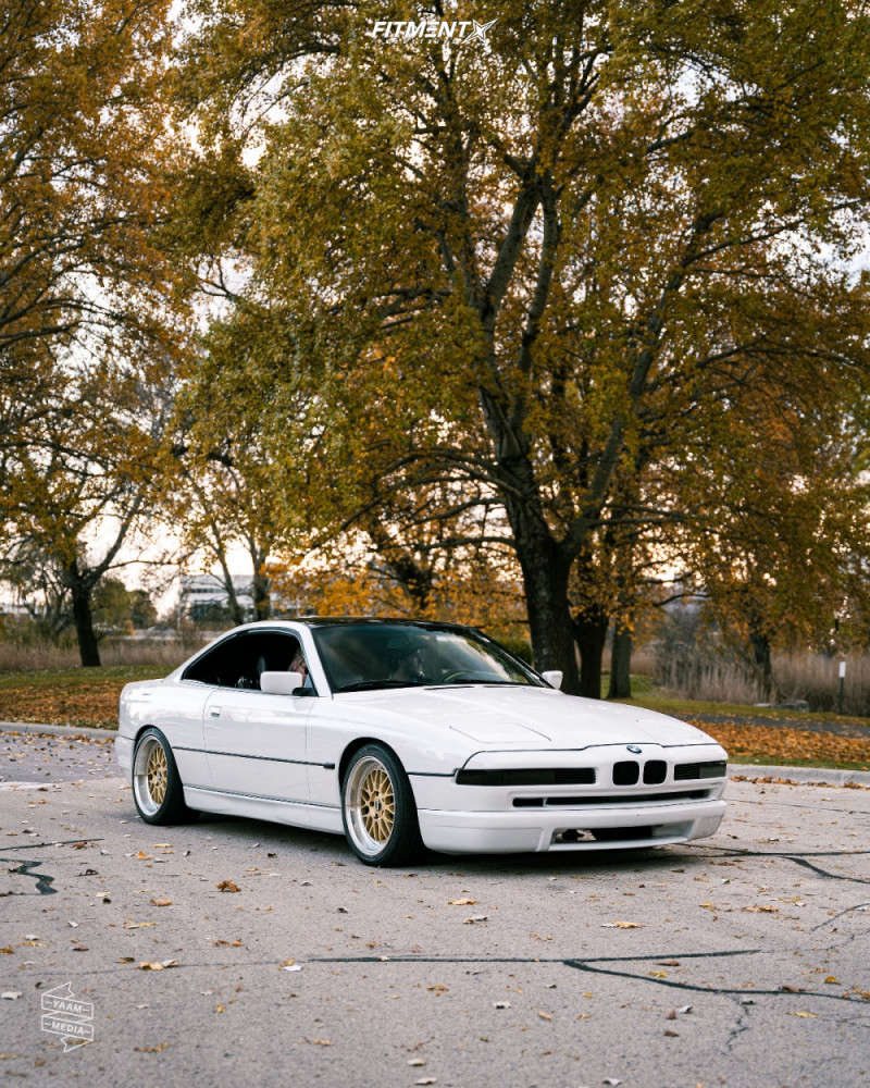 1995 BMW 840Ci Base with 19x9.5 STR STR 601 and Nexen 245x40 on ...
