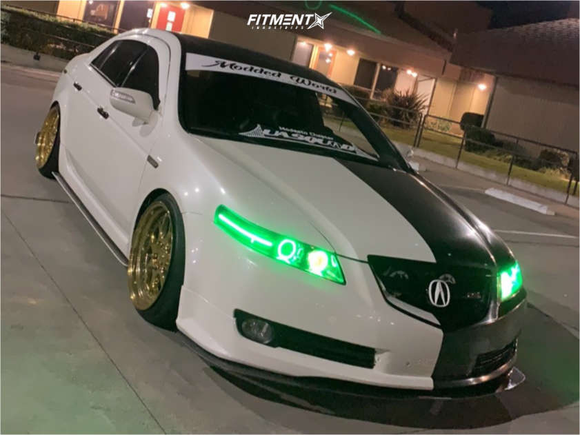 2008 Acura TL Base with 20x9.5 Aodhan Ds01 and Kumho 215x35 on ...