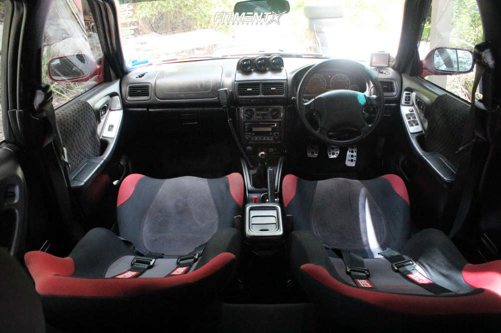 2001 Subaru Forester S with 18x9 Rota Et35 G-Force and Federal 235x40 ...