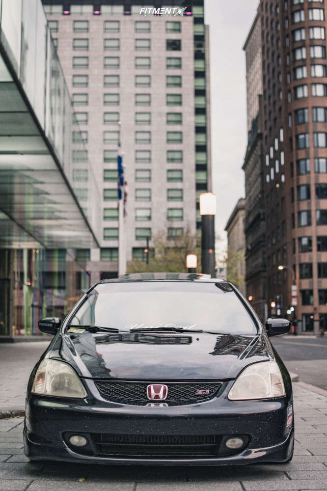 2002 Honda Civic SiR with 15x7 Rota Grid and Toyo Tires 225x45 on ...