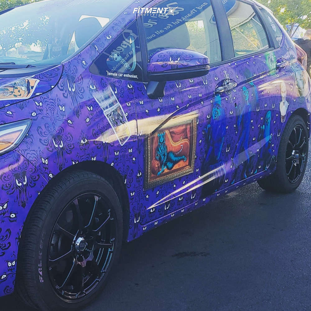 2017 Honda Fit EX with 16x7 Enkei Edr9 and Falken 205x50 on Stock Suspension | 1408549 | Fitment ...