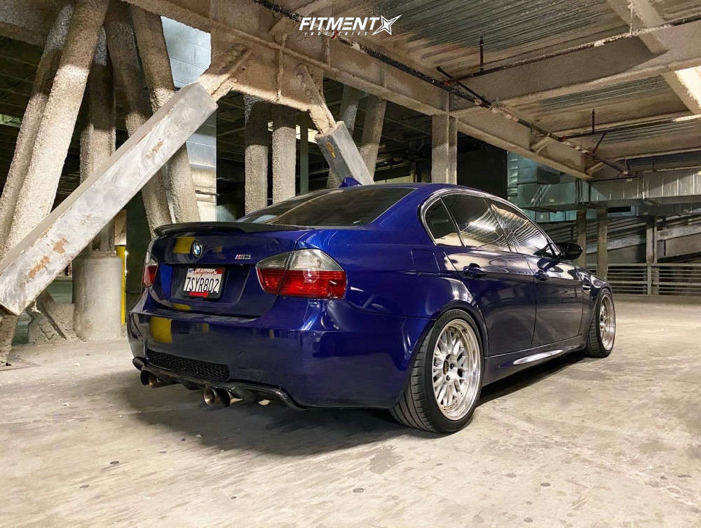 2008 BMW M3 Base with 18x10 BBS Lm and Michelin 275x35 on Coilovers ...