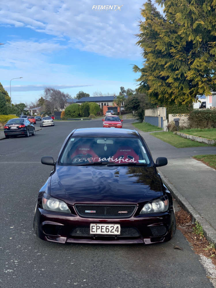 2000 Lexus IS300 Base with 18x9 TBC Jet 6 and Triangle 235x40 on Air ...