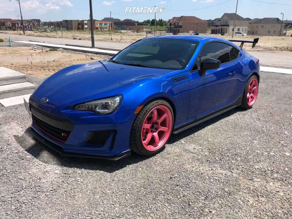 2018 Subaru BRZ TS with 18x9.5 Rays Engineering 57dr and Michelin ...