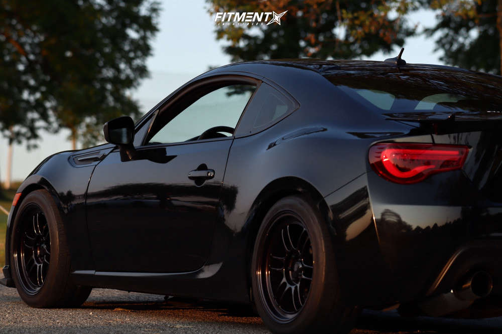 2014 Subaru BRZ Premium with 17x9 Enkei Rpf1 and Nitto 245x40 on ...