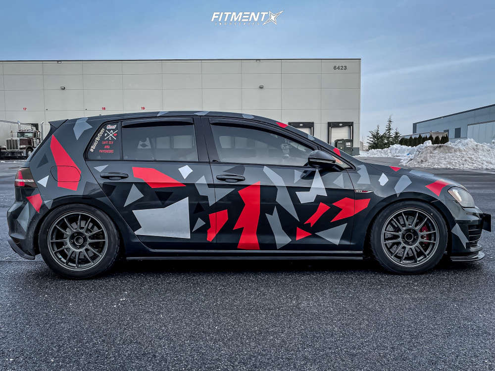 2017 Volkswagen GTI SE with 17x8 OZ Racing Superleggera and Nitto ...