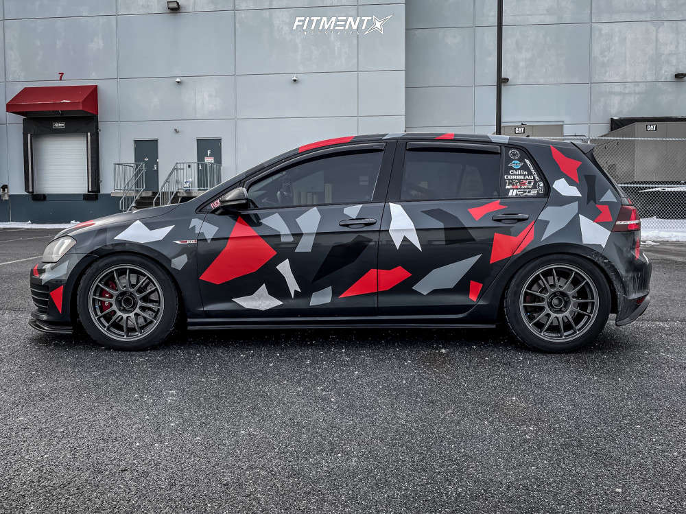 2017 Volkswagen GTI SE with 17x8 OZ Racing Superleggera and Nitto ...