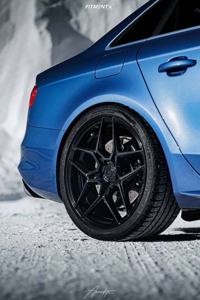 2016 Audi S4 Premium Plus with 19x9.5 Rohana Rfx11 and Michelin 255x35 ...