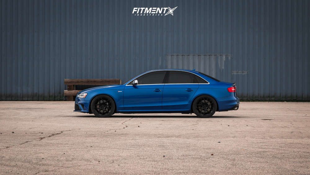 2016 Audi S4 Premium Plus with 19x9.5 Rohana Rfx11 and Michelin 255x35 ...