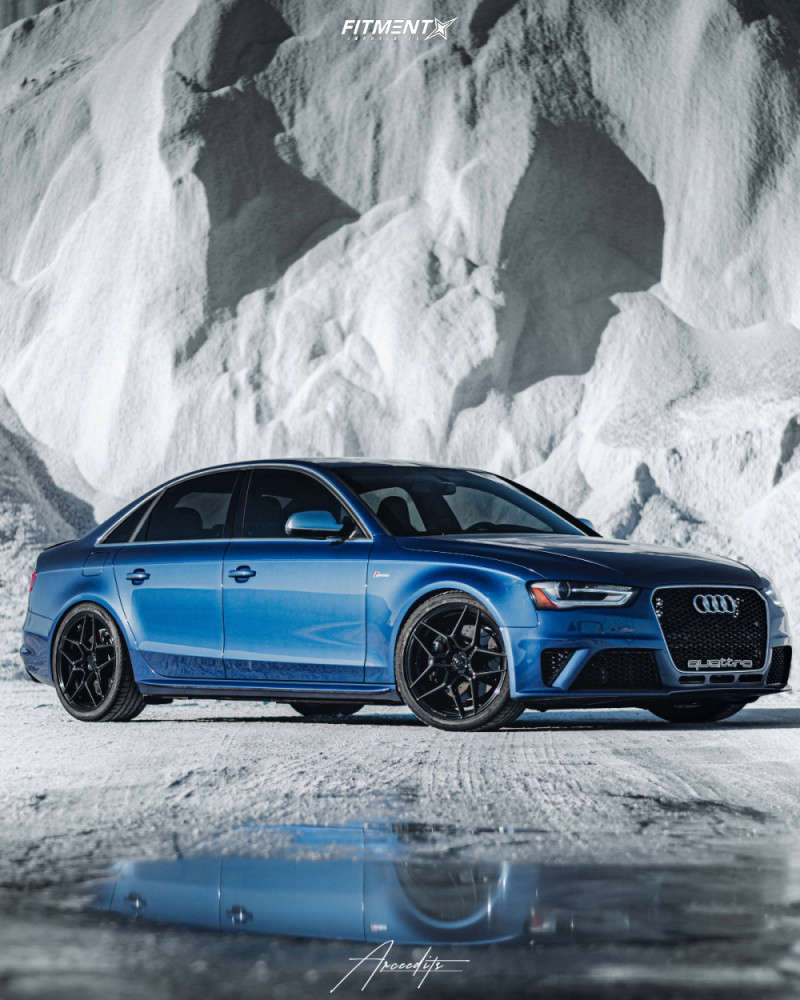 2016 Audi S4 Premium Plus with 19x9.5 Rohana Rfx11 and Michelin 255x35 ...