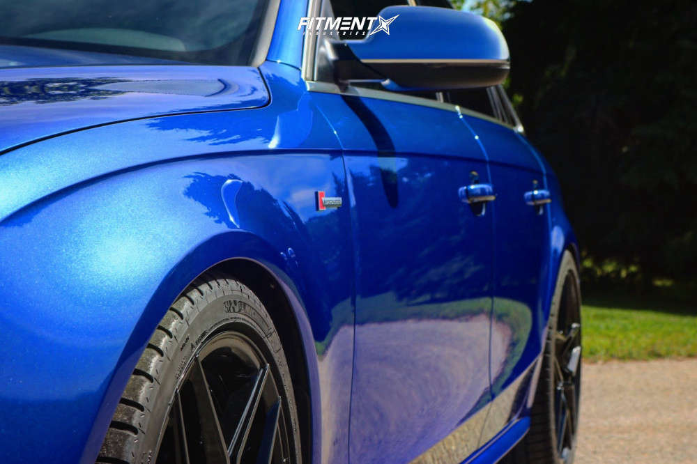 2016 Audi S4 Premium Plus with 19x9.5 Rohana Rfx11 and Michelin 255x35 ...