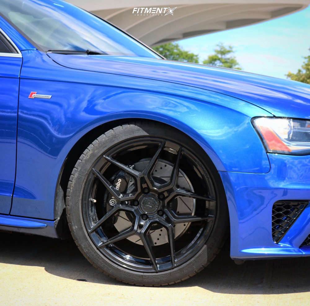 2016 Audi S4 Premium Plus with 19x9.5 Rohana Rfx11 and Michelin 255x35 ...