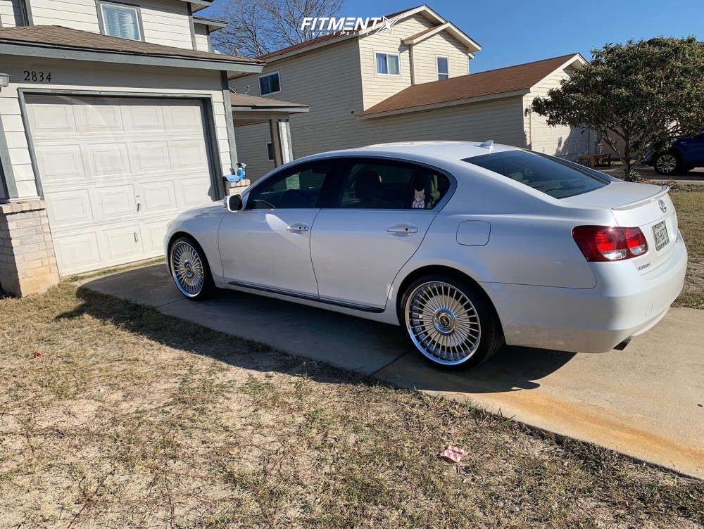 2008 Lexus GS350 Base with 20x9.5 Work Emitz and Hankook 245x30 on ...