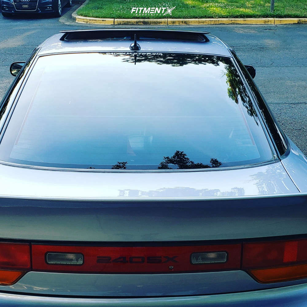 1991 Nissan 240SX LE with 17x8 Enkei Rpf1 and Nitto 225x45 on Coilovers ...