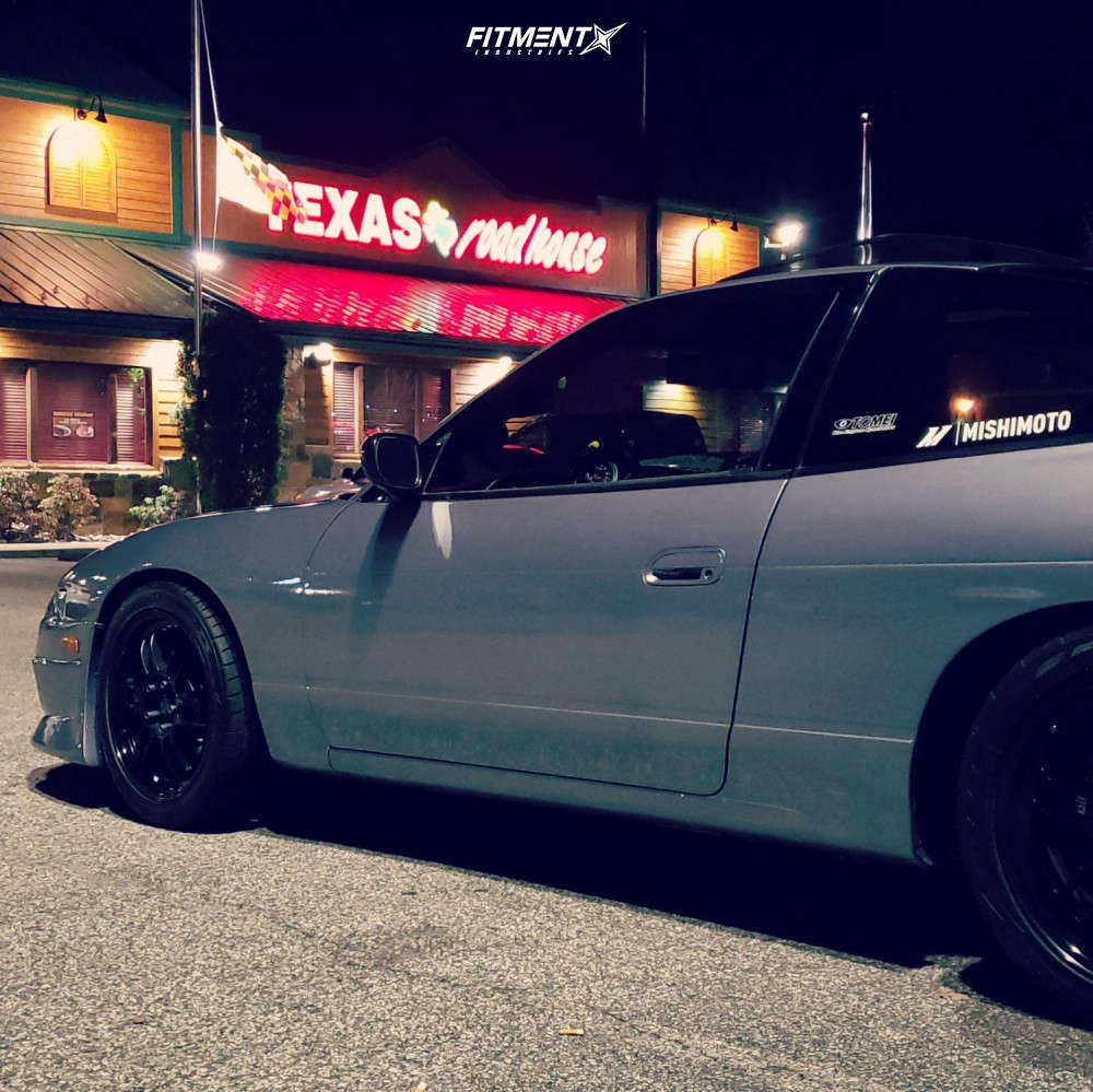 1991 Nissan 240SX LE with 17x8 Enkei Rpf1 and Nitto 225x45 on Coilovers ...