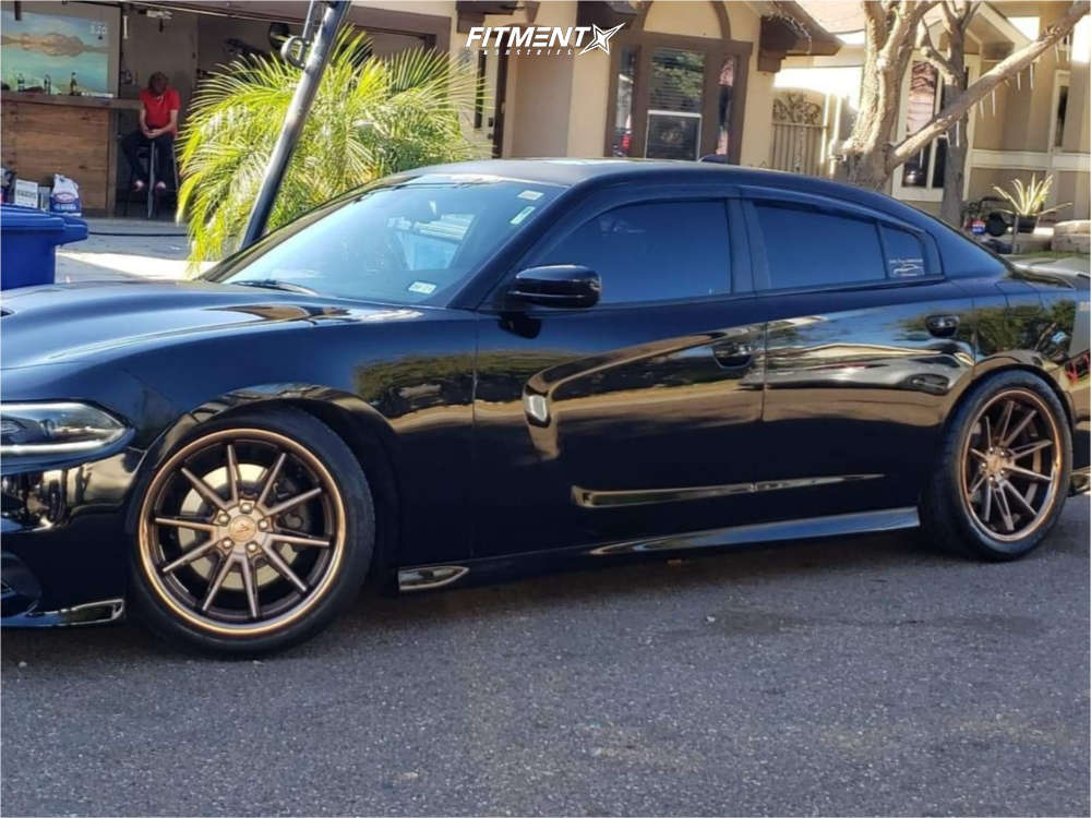 2017 Dodge Charger Daytona with 20x9.5 Ferrada CM2 and Nitto 245x45 on ...