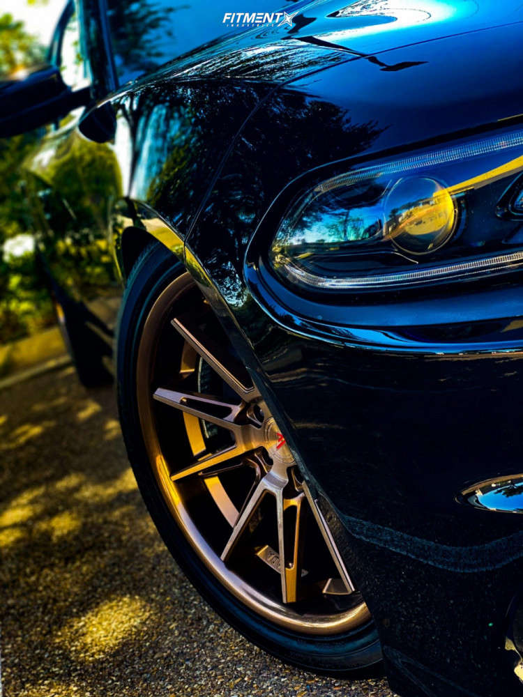 2017 Dodge Charger Daytona with 20x9.5 Ferrada CM2 and Nitto 245x45 on ...