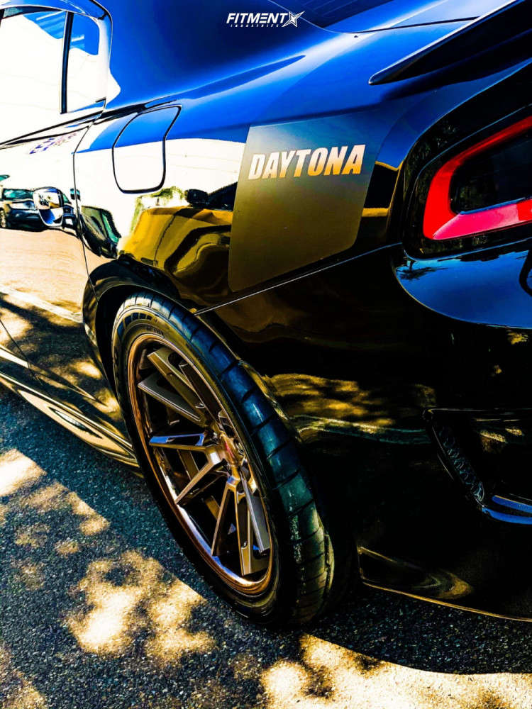 2017 Dodge Charger Daytona with 20x9.5 Ferrada CM2 and Nitto 245x45 on ...