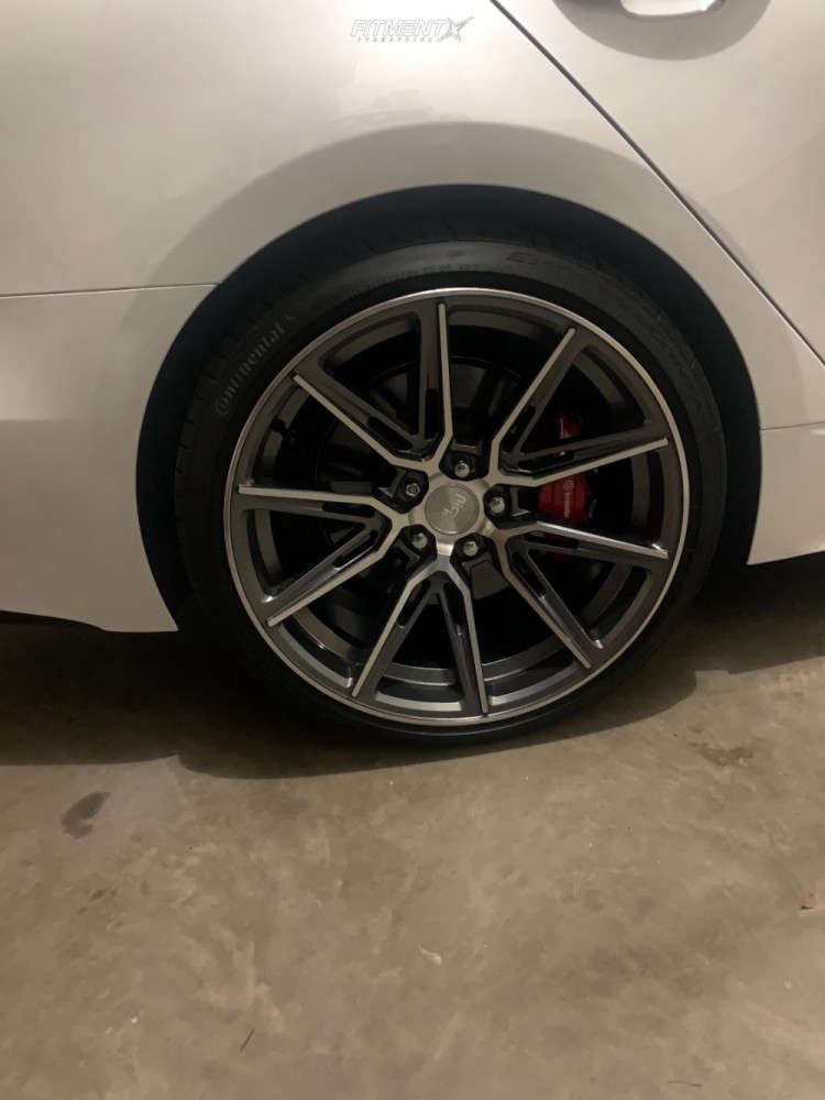 2019 Kia Stinger GT1 with 20x9 Niche Gemello and Continental 245x35 on ...